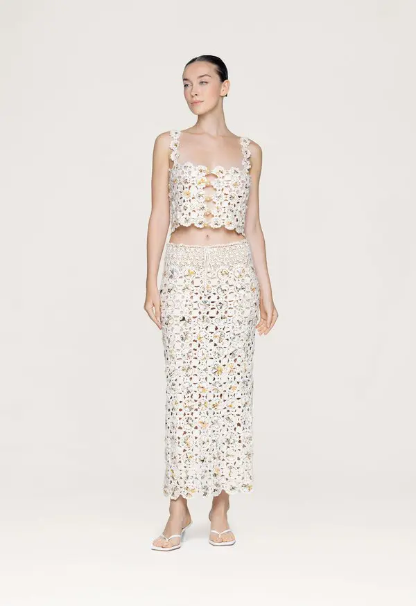 MAREA Arroyo Caracola Maxi Skirt