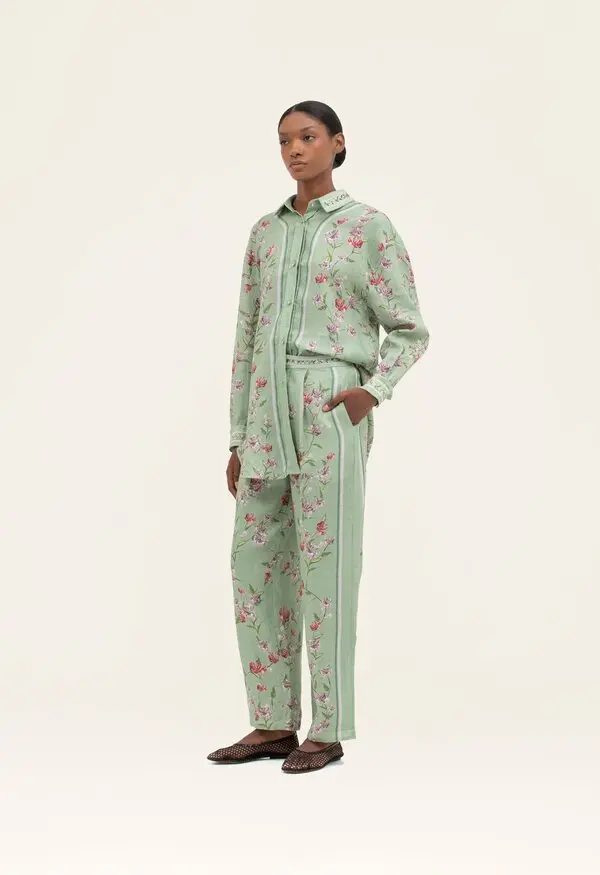 AURORA Florecer Honeysuckle Trousers