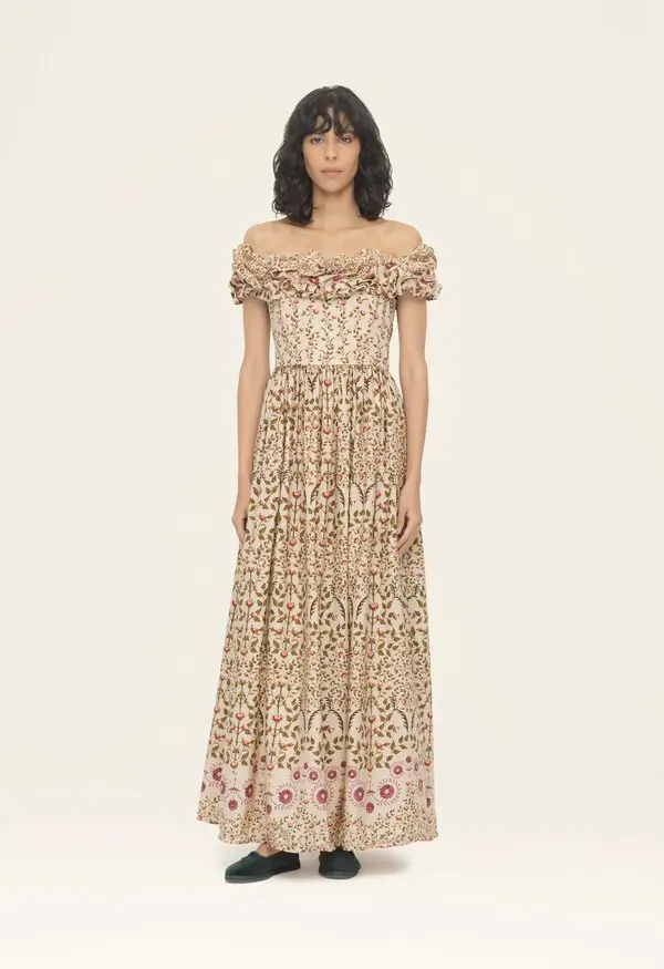 HORIZONTES Espliego Sueño Maxi Dress