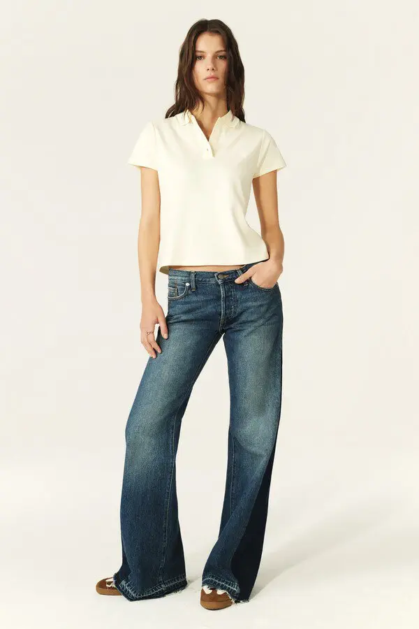 Ba&sh Shy Polo T-shirt