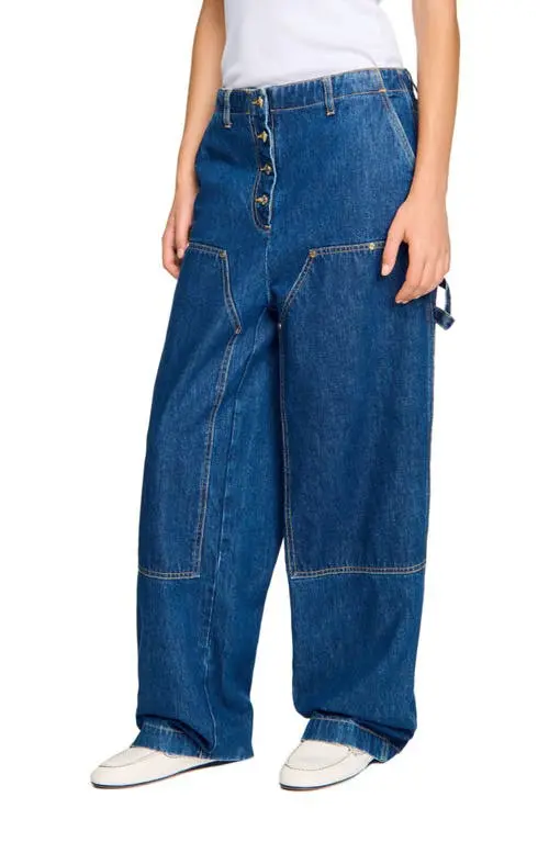 Sandro Carpenter Jeans - Blue Jean