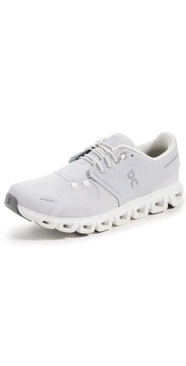 On Cloud 6 Sneakers - Glacier White