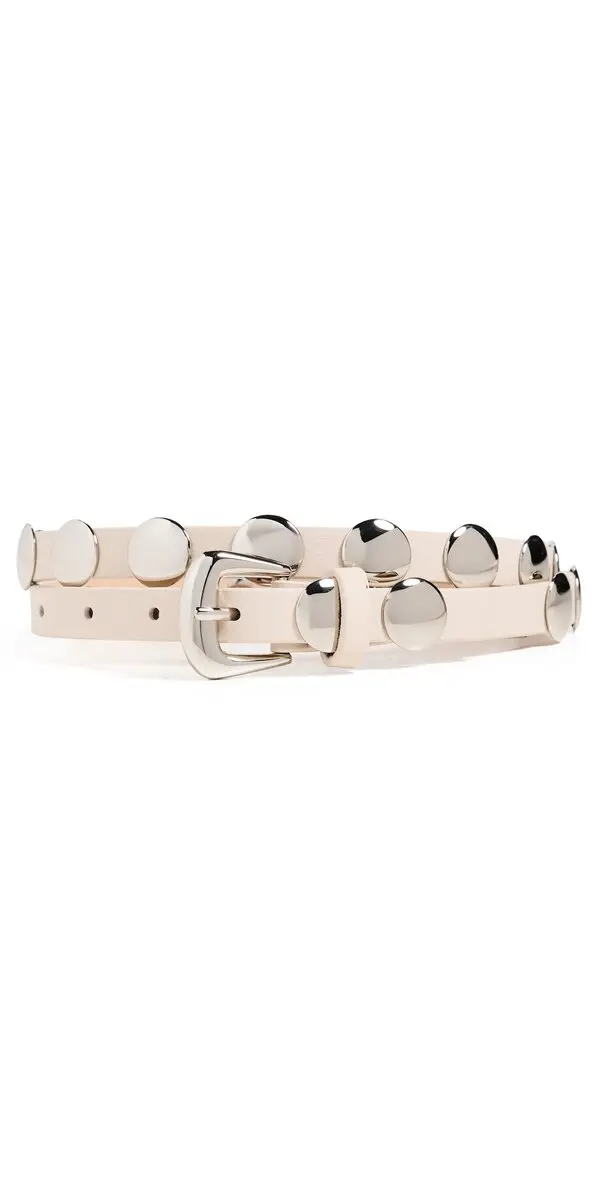 B-low The Belt Ames Belt - Bone Silver