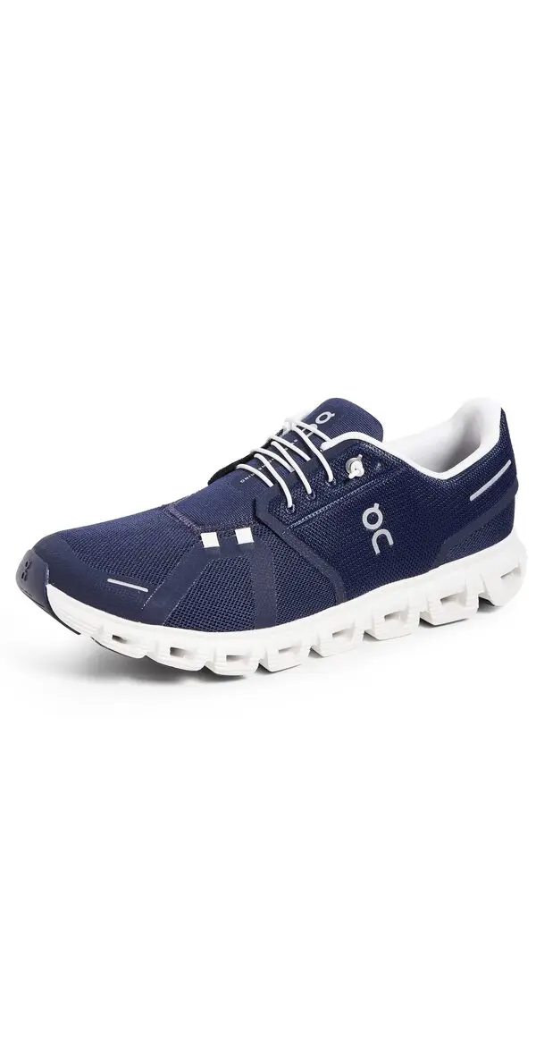 On Cloud 6 Sneakers - Midnight/white