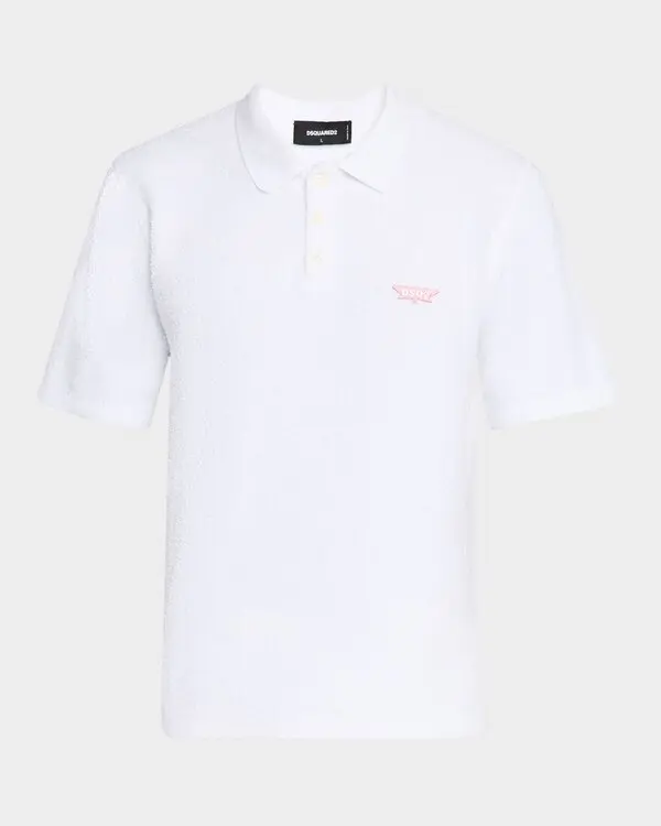 Dsquared2 Tennis Fit Polo Shirt - White