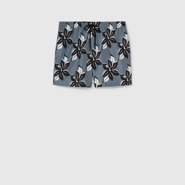 Gucci Printed Technical Poplin Swim Short Ready-to-wear