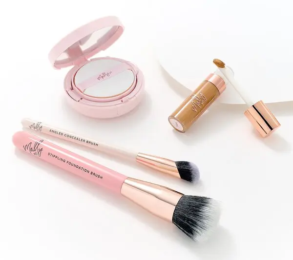 MALLY Flawless Finish Foundation & Concealer With Brushes