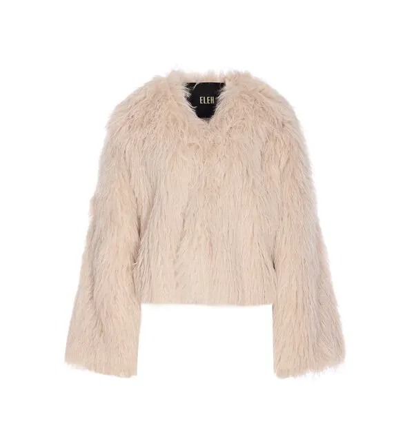 ELEH Faux Fur Jacket - Pink