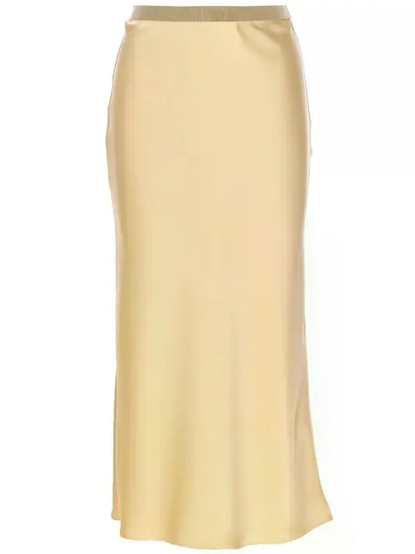 Patrizia Pepe Silk Midi Skirt