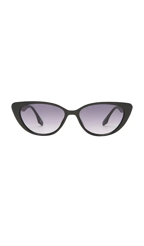 AIRE Amalthea Sunglasses - Black & Warm Smoke Gradient