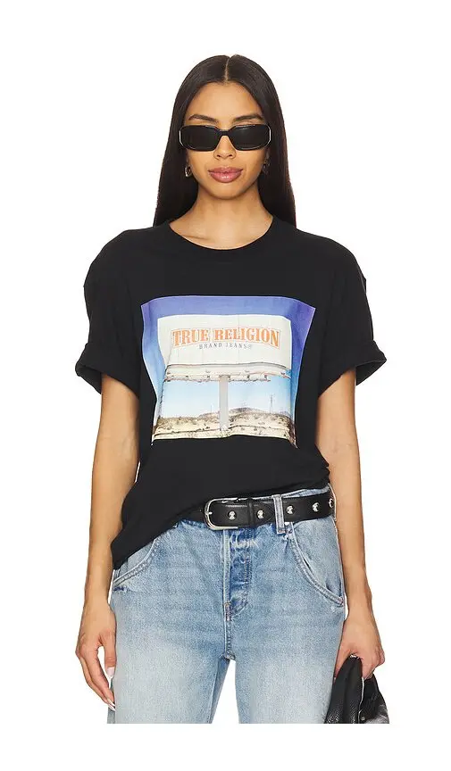 True Religion Short Sleeve Billboard Tee