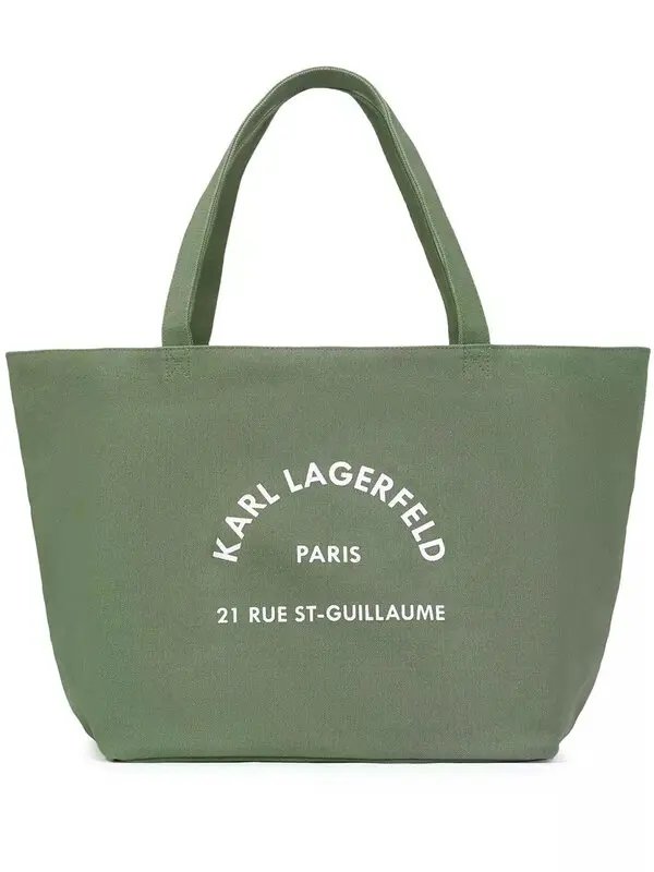 Karl Lagerfeld Rue St-guillaume Tote Bag - Green