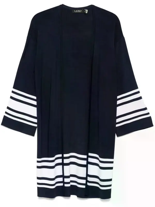 Ralph Lauren Two-tone Striped Cardigan