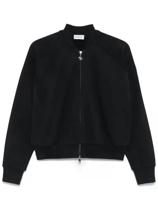 Moncler Cotton Bomber Jacket - Blue