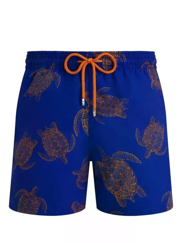 Vilebrequin Tortues Galuchat Swim Shorts - Blue