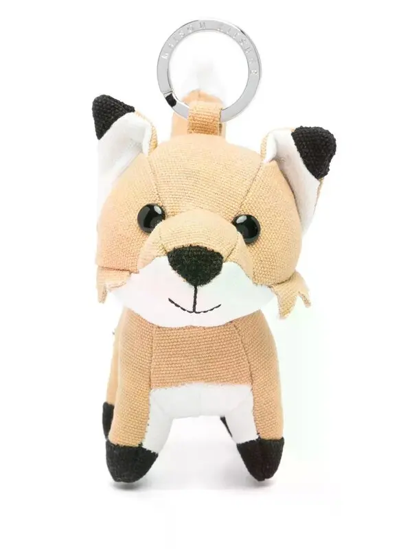 Maison Kitsuné Fox Bag Charm - Neutrals