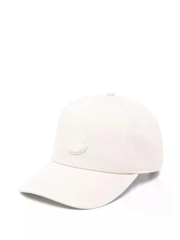 Moncler Gabardine Baseball Cap - Neutrals