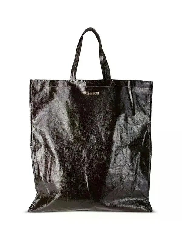 UMA WANG Large Canvas Tote Bag - Brown