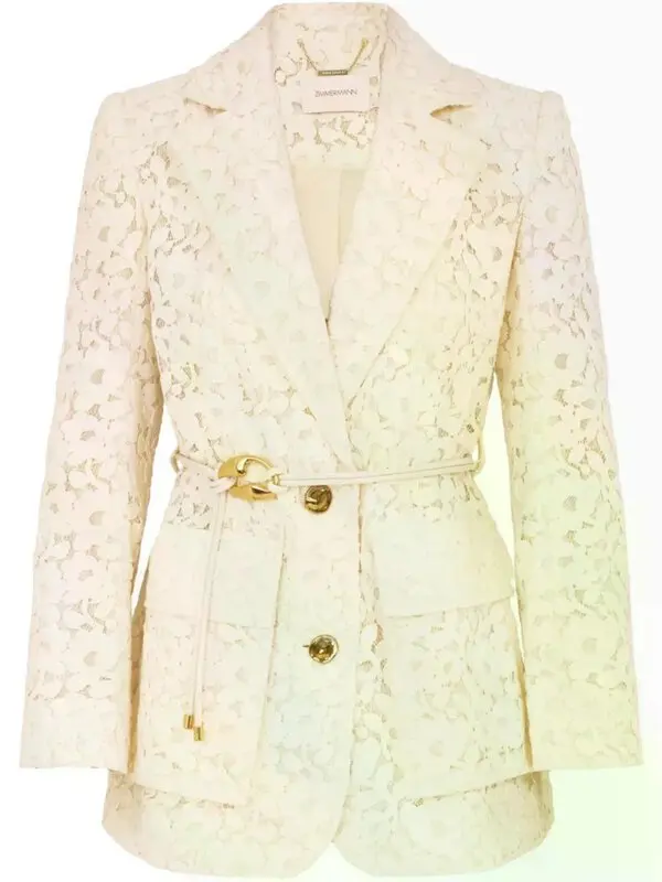 Zimmermann Illuminate Lace Blazer
