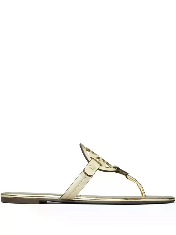 Tory Burch Miller Sandals - Gold