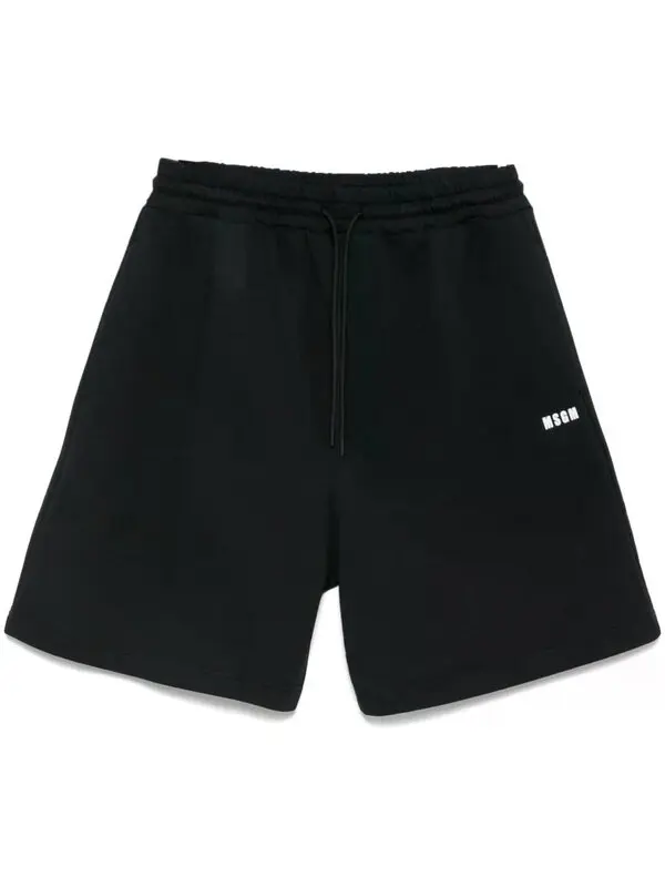 MSGM Logo-print Track Shorts