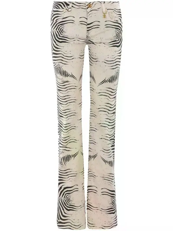 Roberto Cavalli Tigress-print Trousers