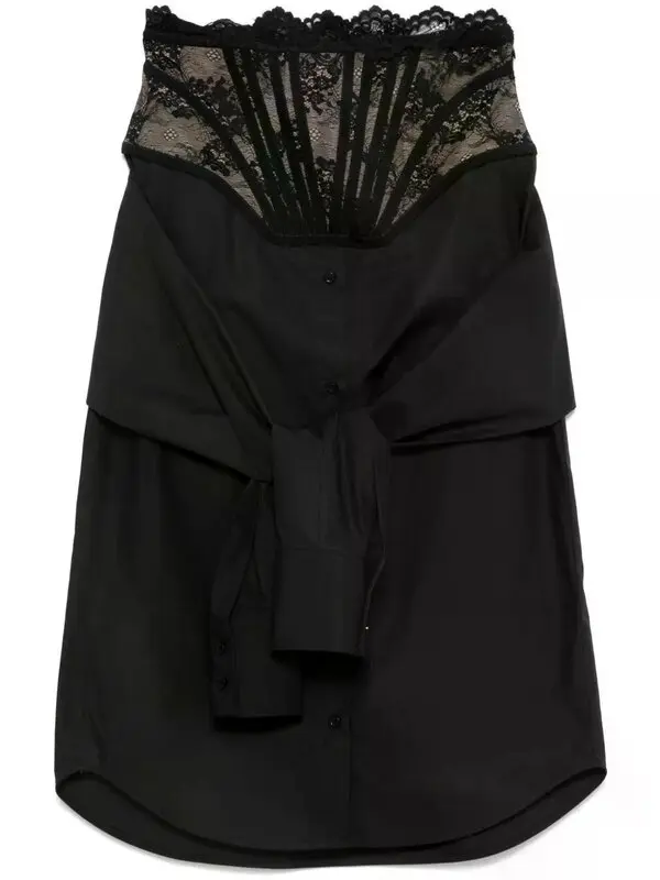 Giuseppe Di Morabito Corset Detail Midi Skirt