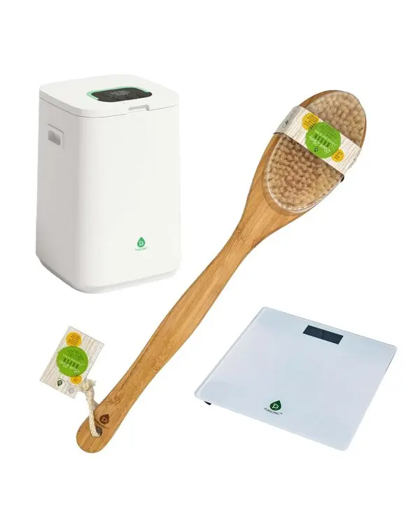 PURSONIC Bathroom Essential Set: Luxury Towel Warmer Bucket