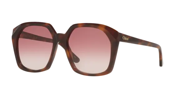 Chloé Tortoise Sunglasses - Red