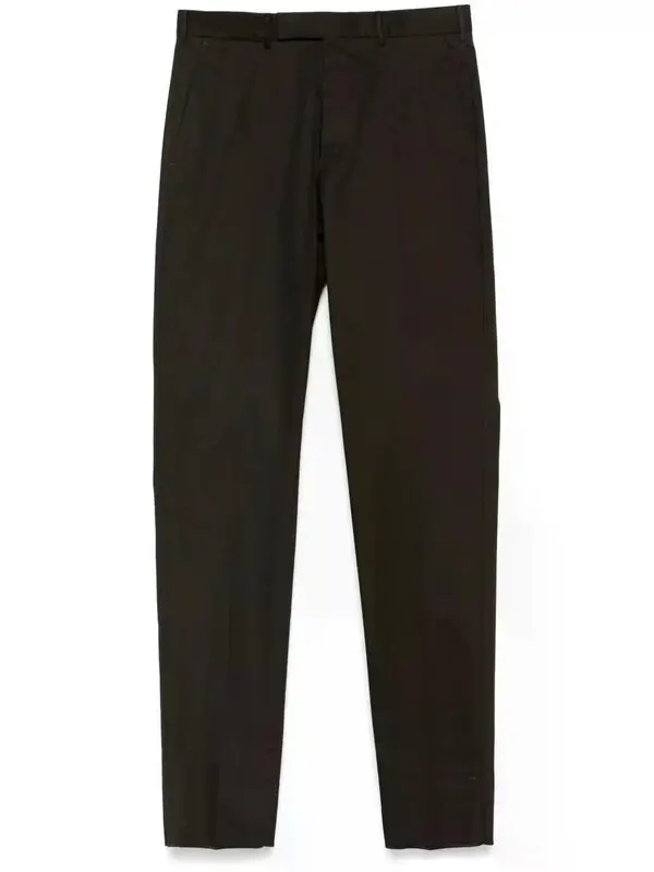 Zegna Tapered Chinos - Brown