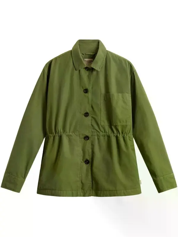 Woolrich Cotton Shirt Jacket - Green