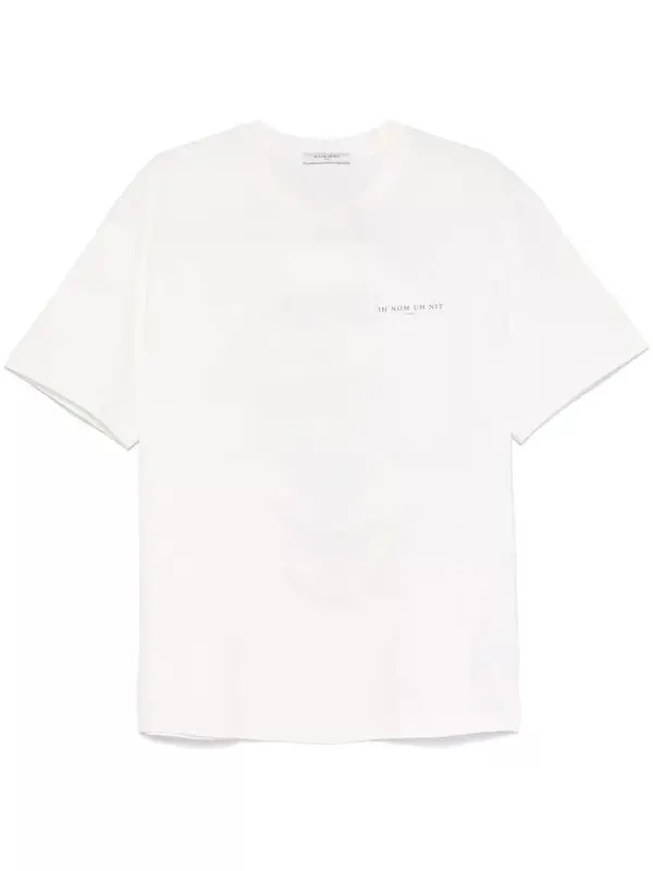 IH NOM UH NIT This Is Authentic Mask T-shirt - White