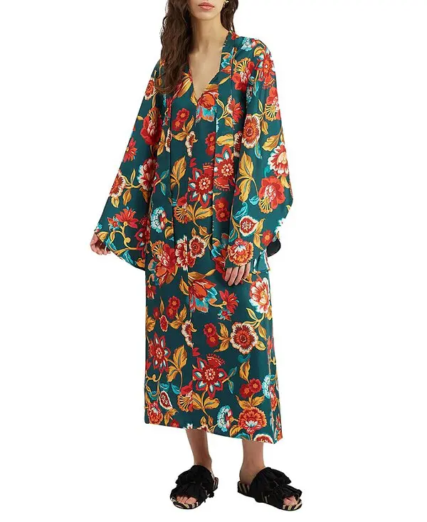 La DoubleJ Magnifico Midi Dress - Hottie Emerald