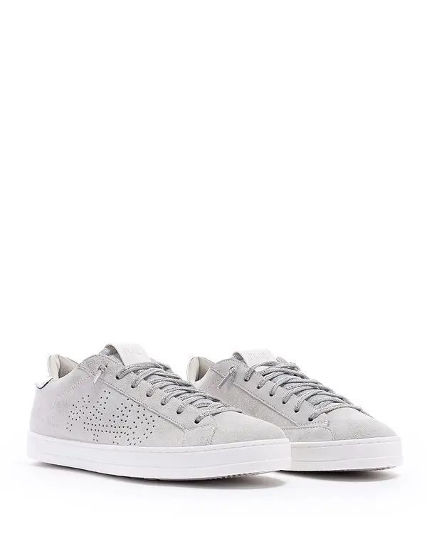 P448 John Sneakers - Desi Silver White