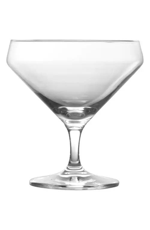 SCHOTT ZWIESEL Set Of 2 Pure Short Stem Martini Glasses