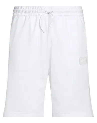 Emporio Armani Cotton French Terry Athletic Shorts - White