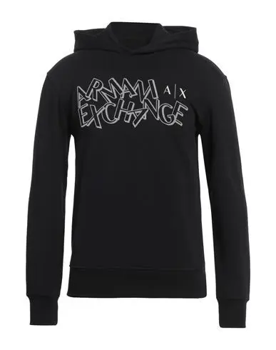 Armani Exchange Cotton Sweatshirt - Black