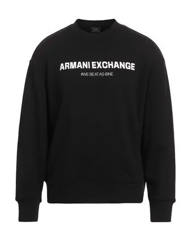 Armani Exchange Cotton-blend Sweatshirt - Black