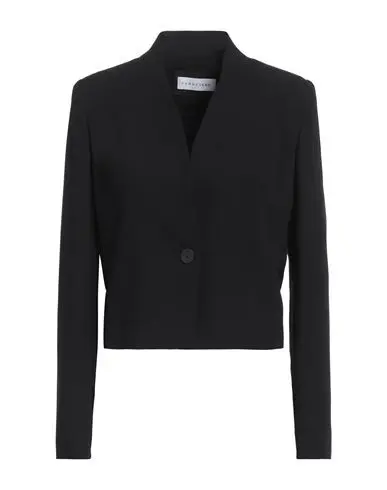 CARACTÈRE Single-breasted Blazer - Black