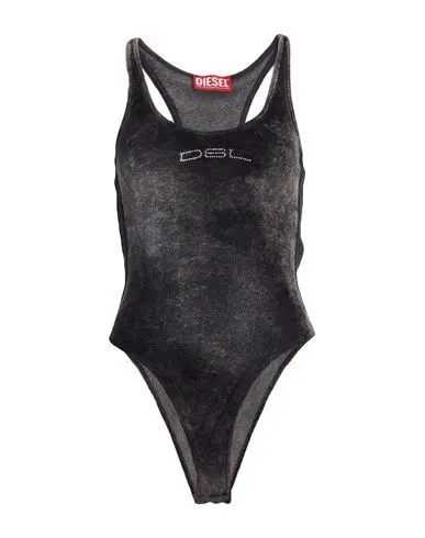 Diesel Bodysuit In Chenille With Appliqués