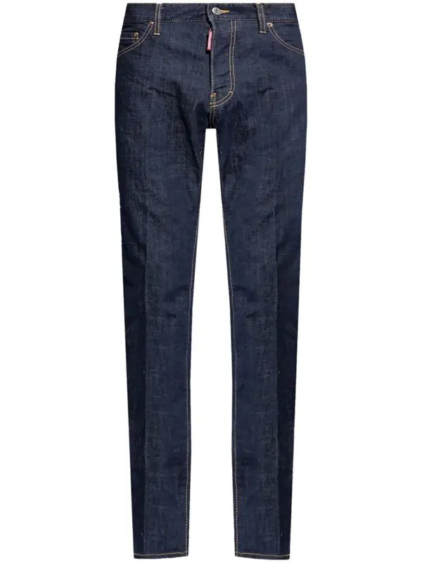 Dsquared2 Panelled Slim-cut Jeans
