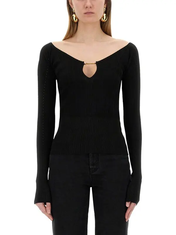 Jacquemus The Top Praluce - Black