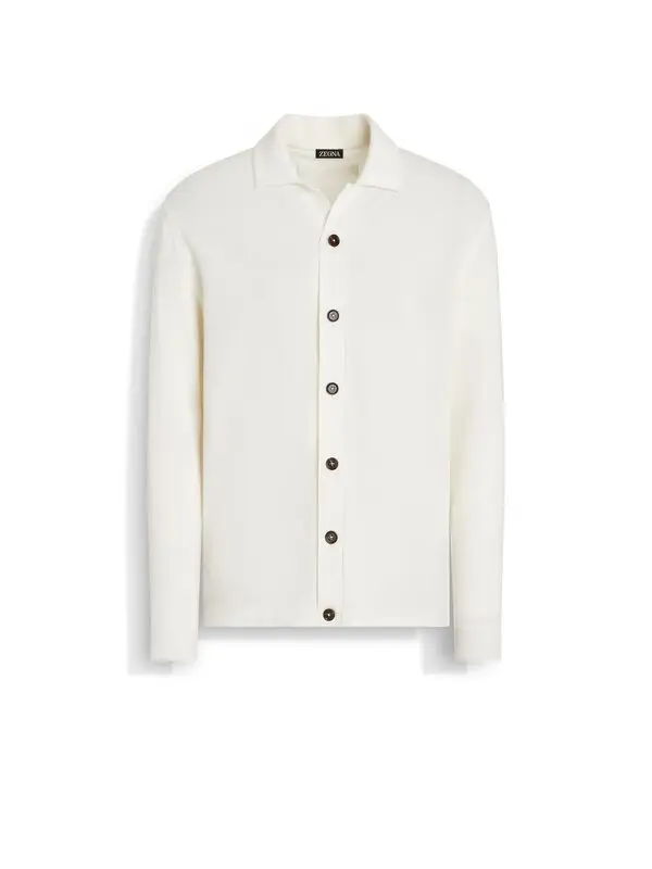 Zegna Wool Shirt - White