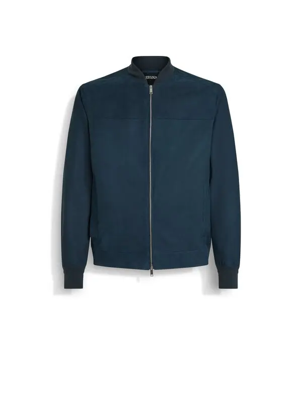 Zegna Secondskin Leather Bomber