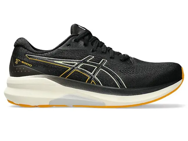 Asics Gt4000 4in Athletic Sneakers - Black/amber