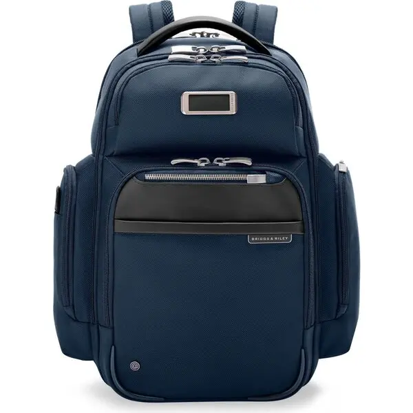 Briggs & Riley Medium Work Cargo Backpack - Navy