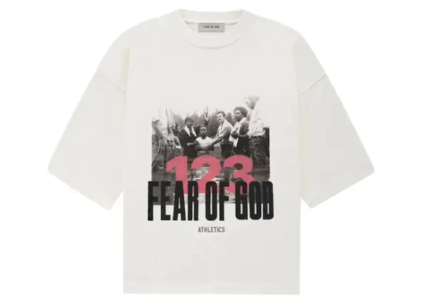 Fear Of God X Rrr123 Stop Running Tee Shirt