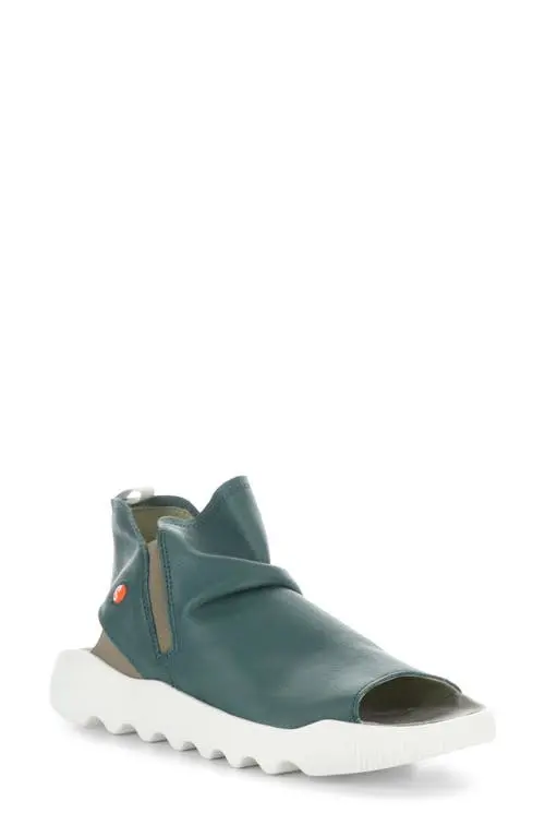 Fly London Wish Platform Wedge Sandal - Teal