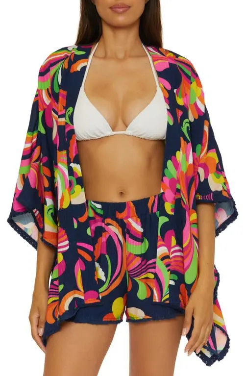 Trina Turk Poolside Swirl Cover-up Tunic