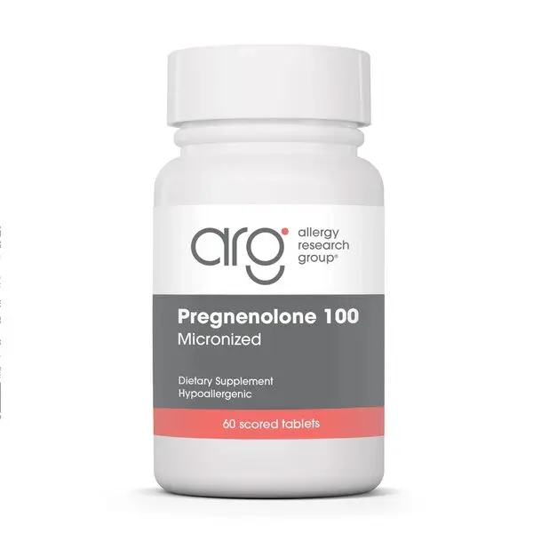 ALLERGY RESEARCH GROUP Pregnenolone 100mg Micronized Lipid Matrix 60 Tablets